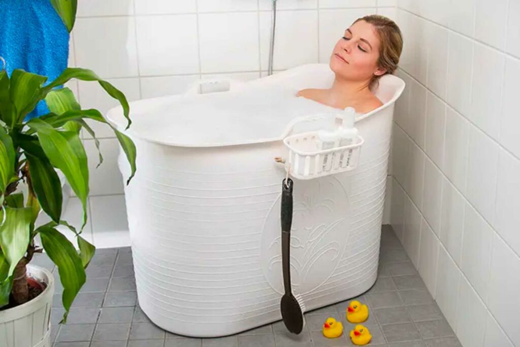 Badbalja för vuxna - Portabelt och vikbart badkar